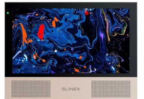 Slinex Sonik 10 (Чёрный + Розовое Золото) домофон