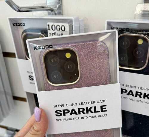 Чехол kzdoo Sparkle для Apple iPhone 14 pro max
