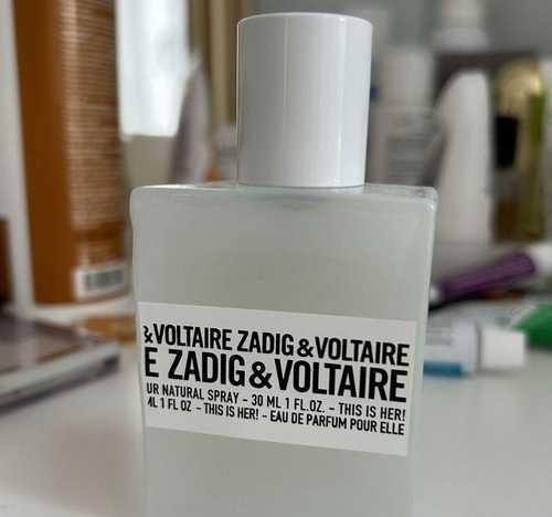 Духи zadig voltaire this is her 30 ml