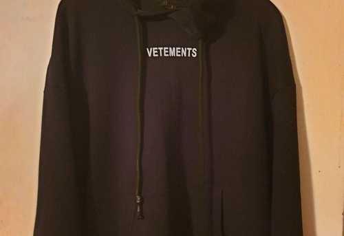 Худи Vetements 52 XL antisocial оверсайз