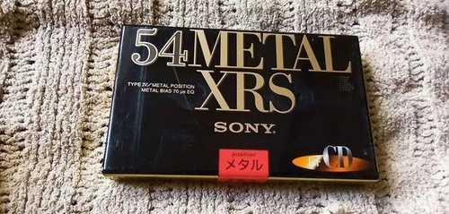 Новые аудиокассеты Sony Metal XRS 54