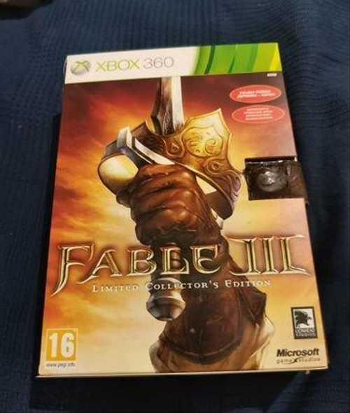 Fable 3 limited collectors edition (xbox 360)