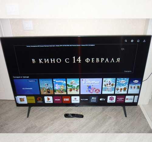 4K SmartTV LG 55"140см, 2023г, пульт указка с голо