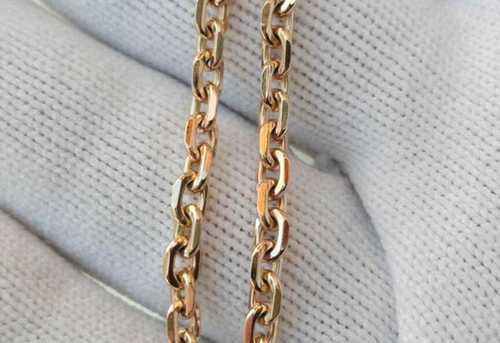 Золотая браслет, якорное плетение, золото, 585