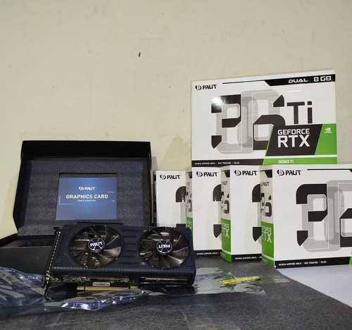 Видеокарта Palit RTX 3060 ti 8gb