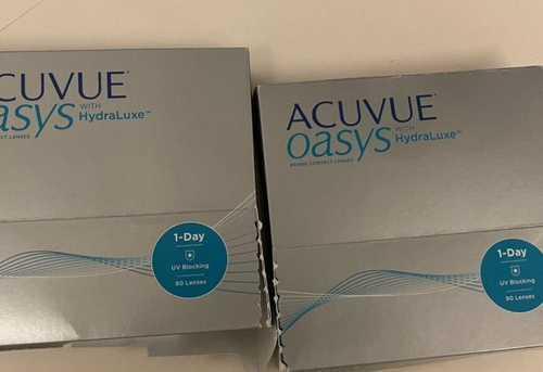 Линзы acuvue oasys 1 day -5,0