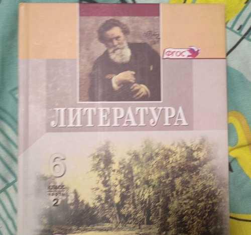 Учебник по литературе 6 класс 2 часть