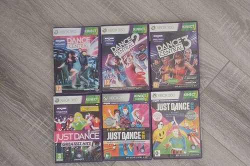 Игры серии Just Dance и Dance Central Xbox 360