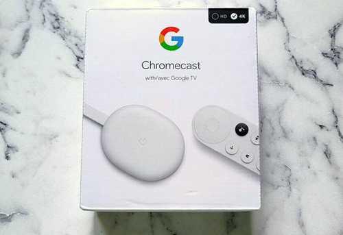 Google Chromecast c Google TV 4K Новая