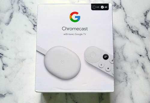 Google Chromecast c Google TV 4K Новая