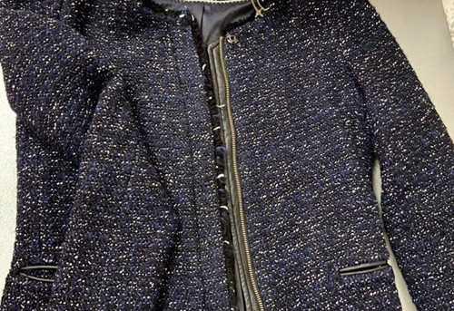 Massimo dutti пиджак из твида
