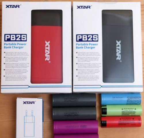 Powerbank зу Xtar PB2S (21700,18650 QC3.0 + PD3.0)