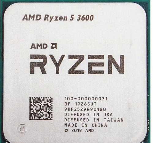 Процессор ryzen 5 3600