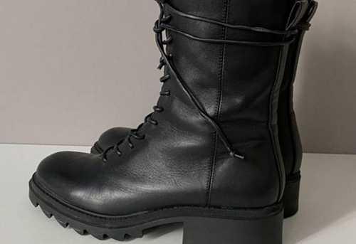 Кожаные ботинки Zara 38