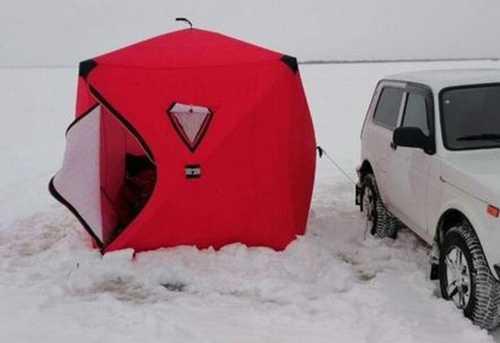 Зимняя палатка cube трехслойная бу