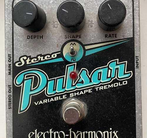 Педаль гитарная Electro-Harmonix Pulsar Tremolo