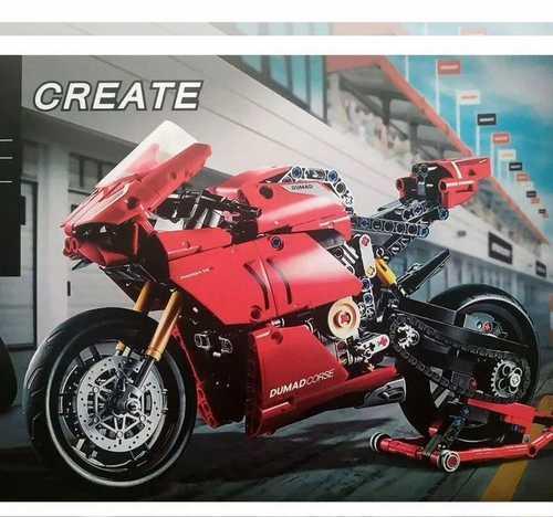 Конструктор Ducati Panigale V4 R аналог Lego