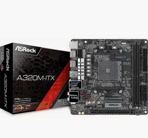 Материнская плата asrock a320 m