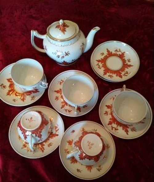 Набор чайной посуды Вербилки 1956 г