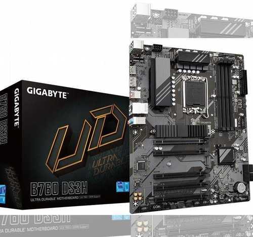 Материнская плата LGA1700 Gigabyte B760 DS3H DDR5