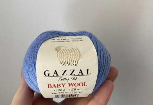 Пряжа gazzal baby wool