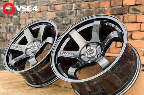 NEW # Разноширокие # Rota Grid R17 5x114.3 Grey
