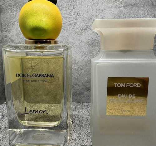 Dolce Gabbana Lemon / Tom Ford Soleil Blanc