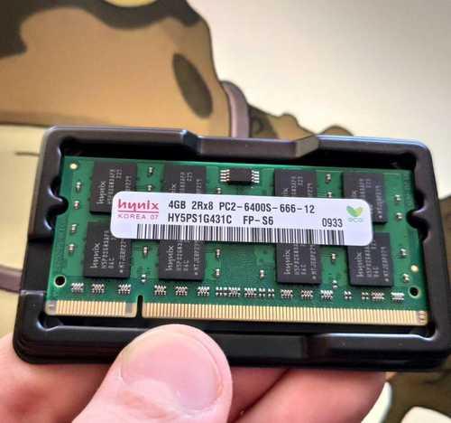 DDR2 4Gb Hynix Оперативная Память для Ноутбука