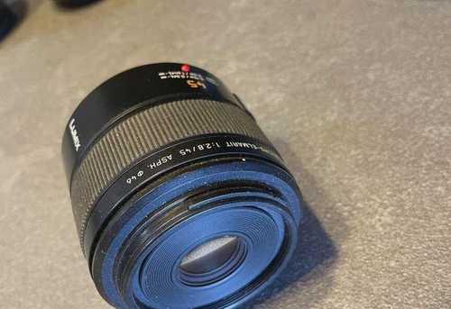 Подам объектив Panasonic Leica 45mm f/2.8