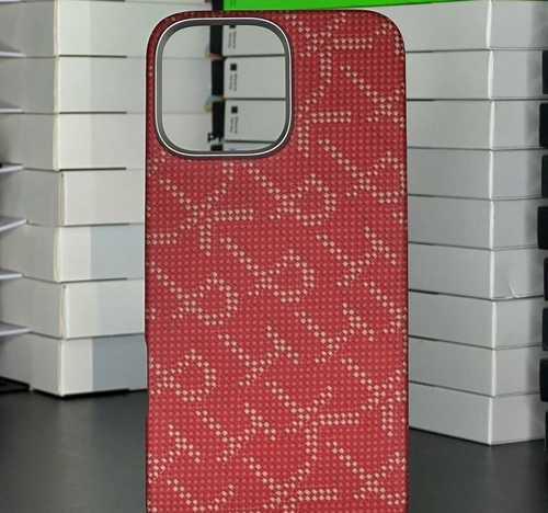 iPhone 16 Pro Max. Pitaka MagEZ Case 6 PTK Red