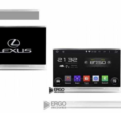 Комплект мониторов 11" на Android для lexus/toyota