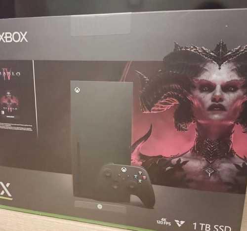 Новая консоль Xbox Series X Diablo 4 Bundle