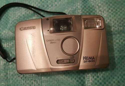 Фотоаппарат Canon prima bf-800 пленочный