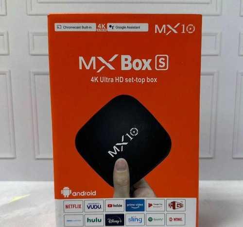 Новая SMART TV приставка Android MX-10 4K