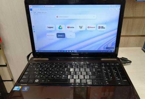 Ноутбук 15.6" Toshiba SATELLITE L655-1CW, 320 ГБ, Core i3-370M, RAM 3 ГБ, ATI Mobility Radeon HD 5470 0.5 ГБ