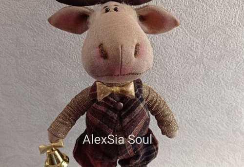 Интерьерная игрушка Лось Пончик (AlexSia Soul)