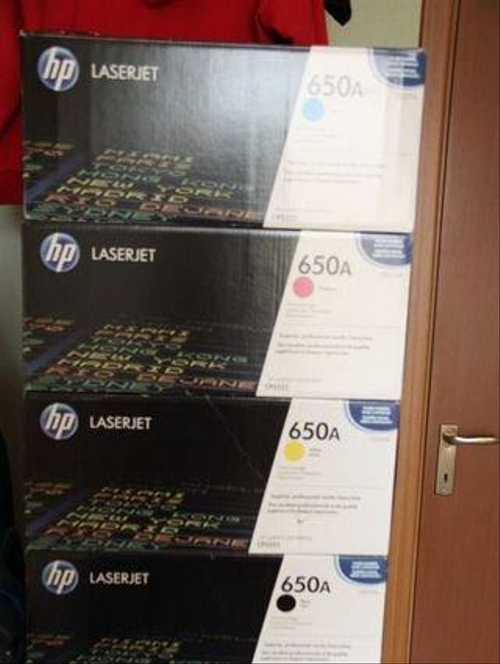 Катриджи для принтера hp CP5525 (650A)