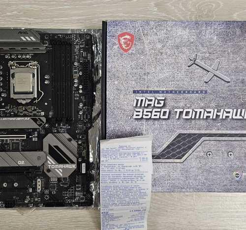 Комплект i5-11400, B560 MSi Tomahawk Wi-Fi