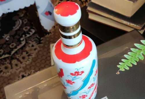 Коллекционная бутылка (графин) фарфор лфз