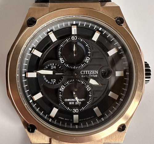 Наручные часы Citizen eco drive gold tone