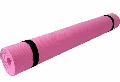 Коврик для йоги эва 173х61х0,3 см розовый