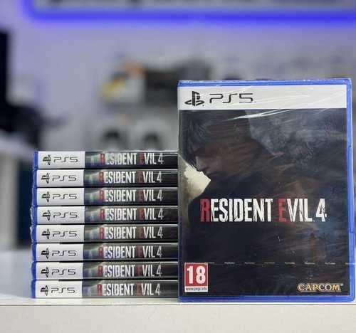 Resident Evil 4 Remake PS5 новый диск