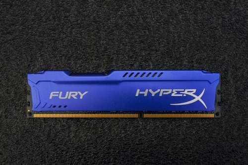 DDR3 8gb 1866mhz 2rank CL10-11-10 HyperX Fury