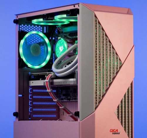 Игровой пк paladin229 RTX 3050 8GB NEW Ryzen 5 5500 Evesky firerose F3-A pink