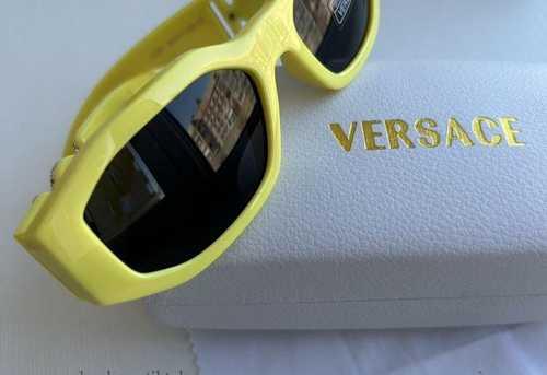 Очки Versace medusa желтые