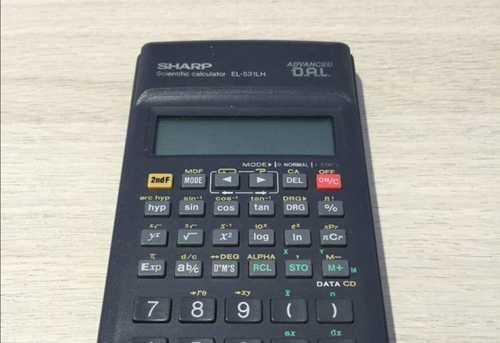 Калькулятор Sharp el-531LH