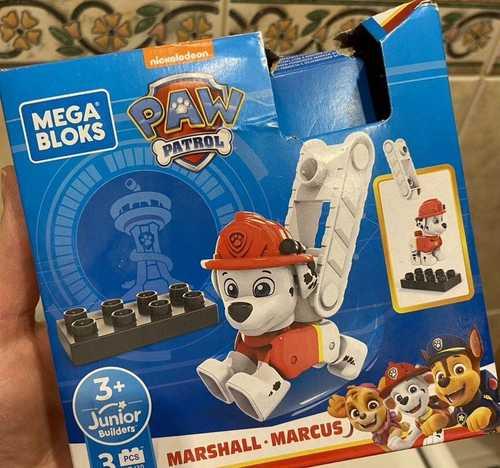 Mega bloks щенячий патруль маршал