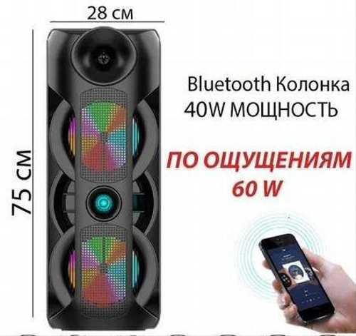 Колонка Bluetooth с караоке,FM,MP3,AUX,радио