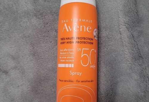 Новый Спрей солнцезащитный Авен,spf50+,Avene