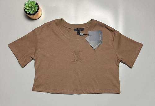 Luis Vuitton укороченный топ, футболка